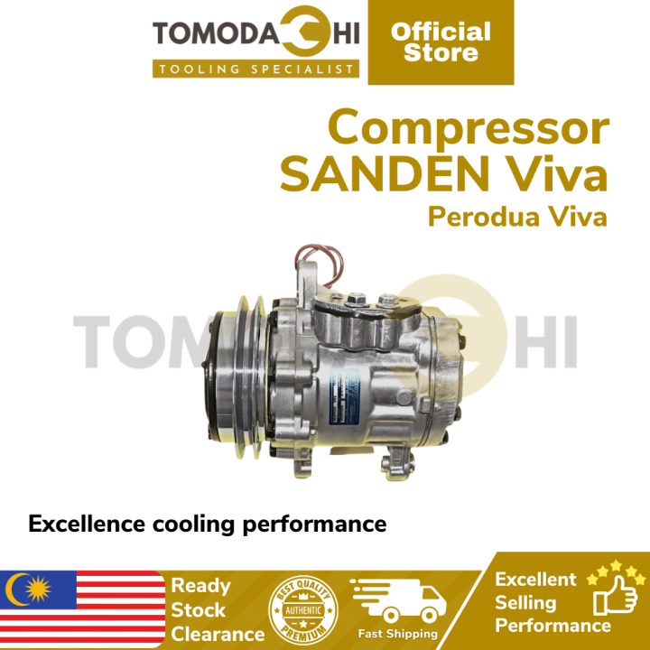 TOMODACHI Car Aircond Compressor SANDEN Viva , Compressor Aircond Viva ...