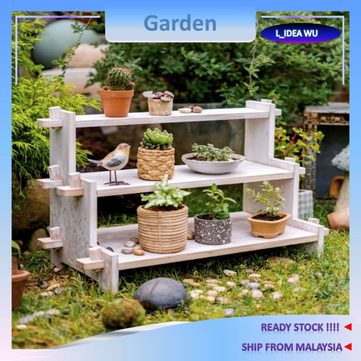 Waterproof outdoor garden flower plant rack balcony rack decoration ...