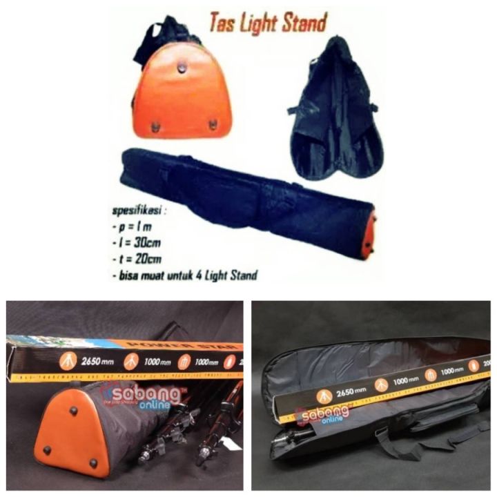 TAS LIGHT STAND BIG / TAS TRIPOD BESAR | Lazada Indonesia