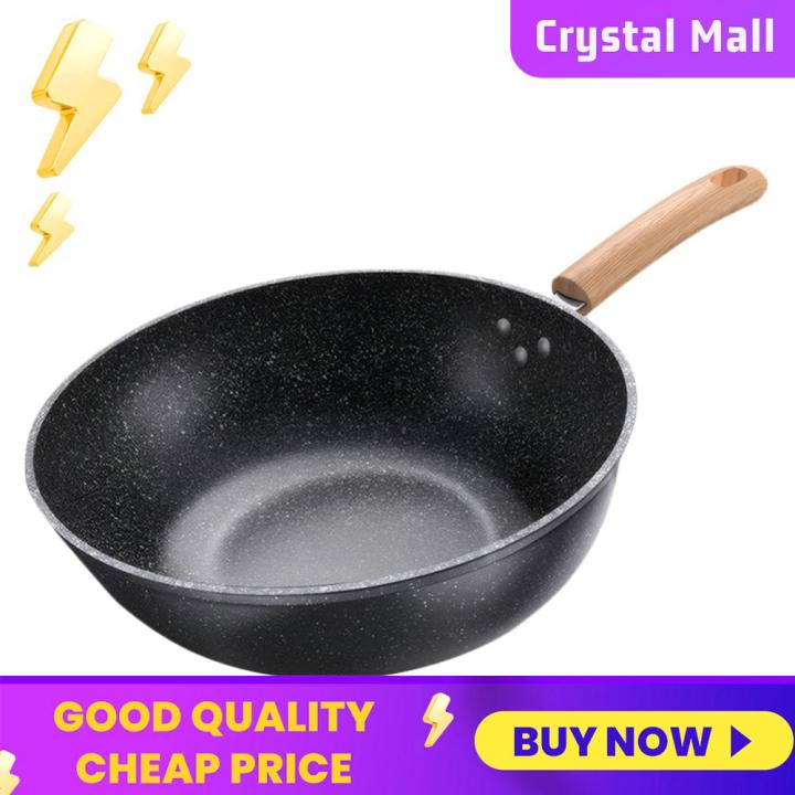COD [Free Shipping] 28/30/32/34cm Frying Pan Nonstick Omelette Skillet ...