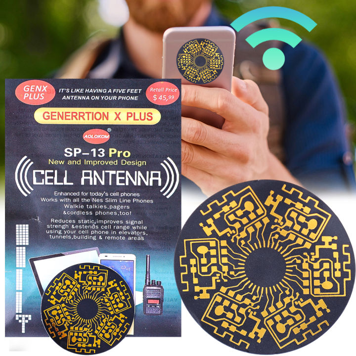 1/3PCS SP-13Pro Multifunctional Mobile Phone Signal Enhancement Sticker ...