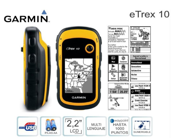 Garmin ETrex 10 Tracking Rugged Handheld GPS *Original Set | Lazada