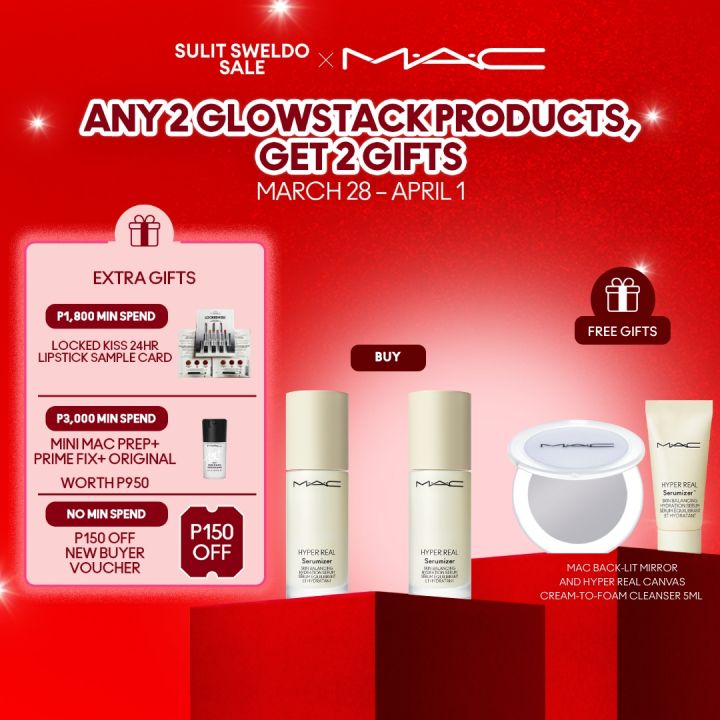 【NEW】MAC Hyper Real Serumizer 30ml / hydrating serum moisturizer face ...