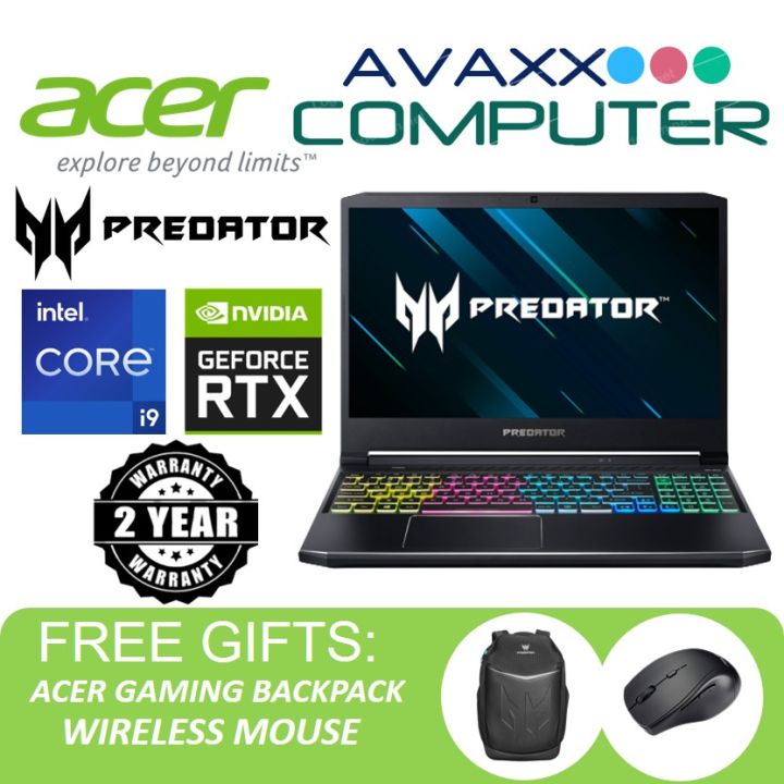 Acer Predator Helios 300 PH315-54-94XB 15.6" QHD 165Hz Gaming Laptop ...