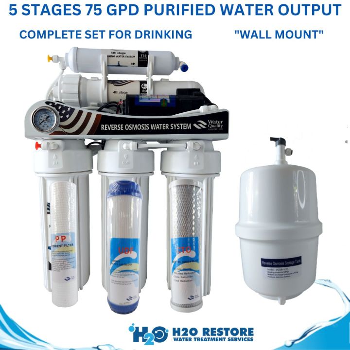 Residential Reverse Osmosis Complete Set Up Ready to Install 5 Stages ...