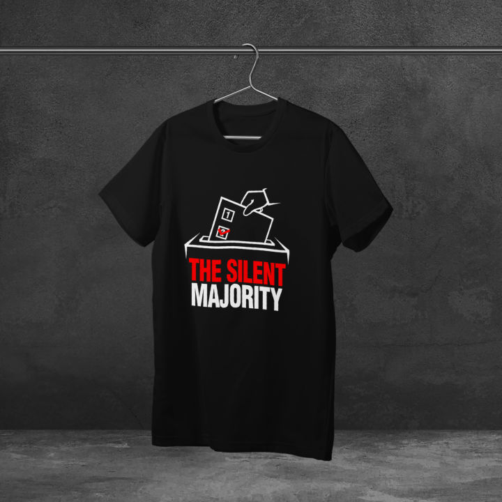 Cocol Store - Kaos Kata Desain The Silent Majority | Lazada Indonesia Cocol Store - Kaos Kata Desain The Silent Majority | Lazada Indonesia
