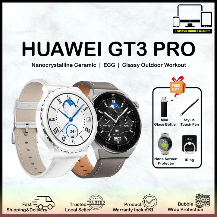 HUAWEI WATCH GT3 Pro 46mm Smartwatch | Free-diving Mode | Durable ...