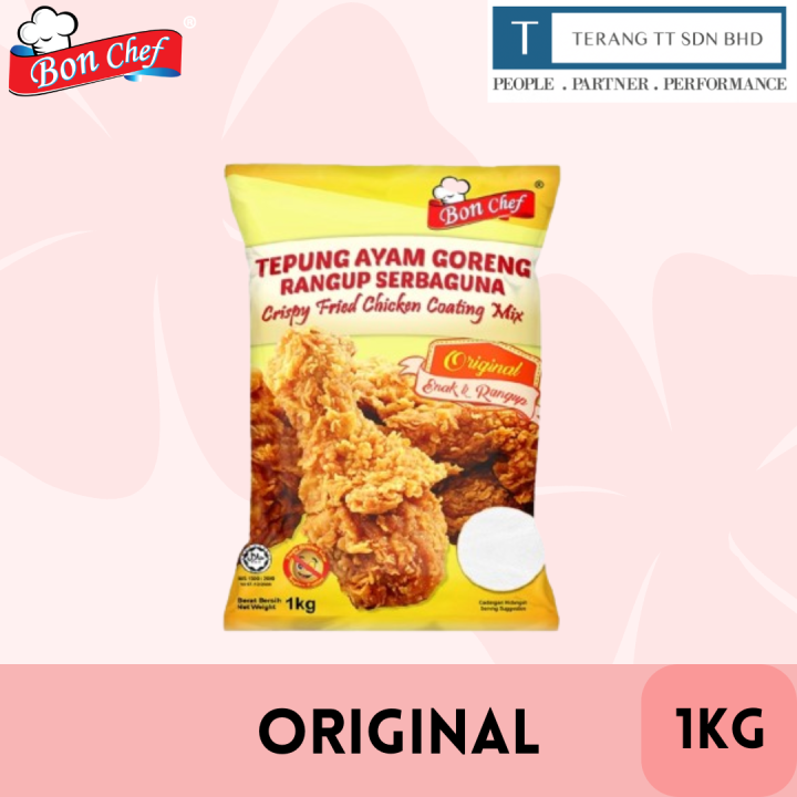 Bon Chef Crispy Fried Chicken Coating Mix Original 1KG | Lazada