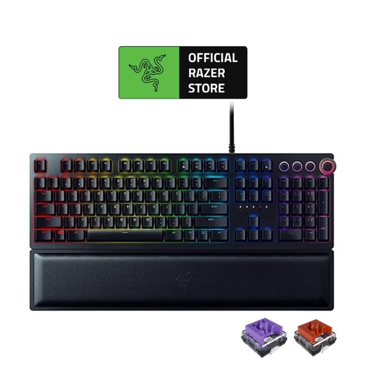 Razer Huntsman Elite OPTO-Mechanical Switch Multi-Functional Gaming ...