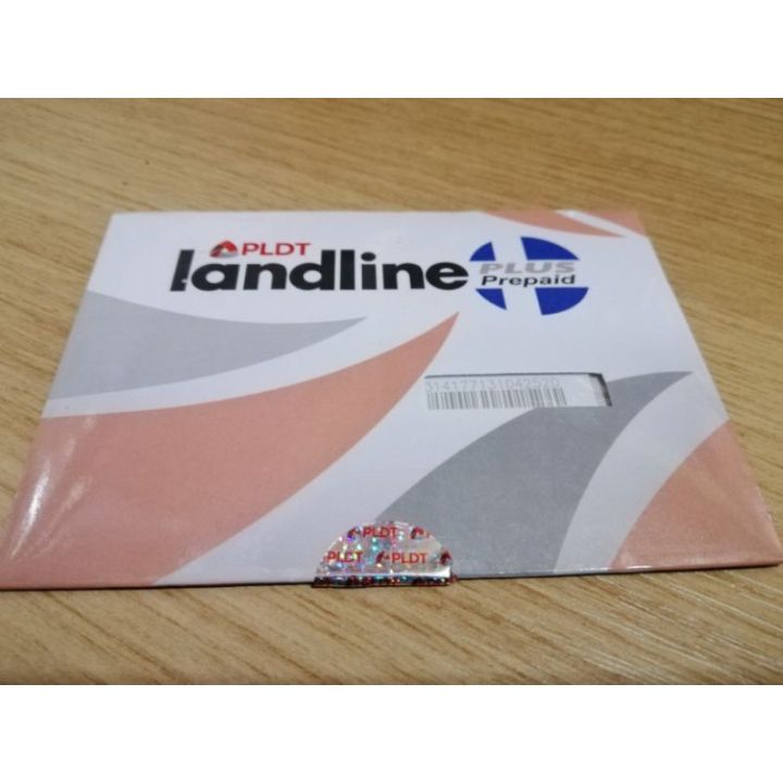 PLDT Landline Plus Prepaid Sim (Best Price) FREE 50 pesos load | Lazada PH