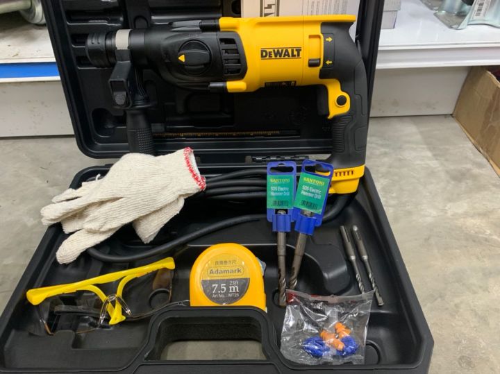 Dewalt D25133K 26mm 3-Mode SDS Plus Hammer 800W D25133 drill dinding ...