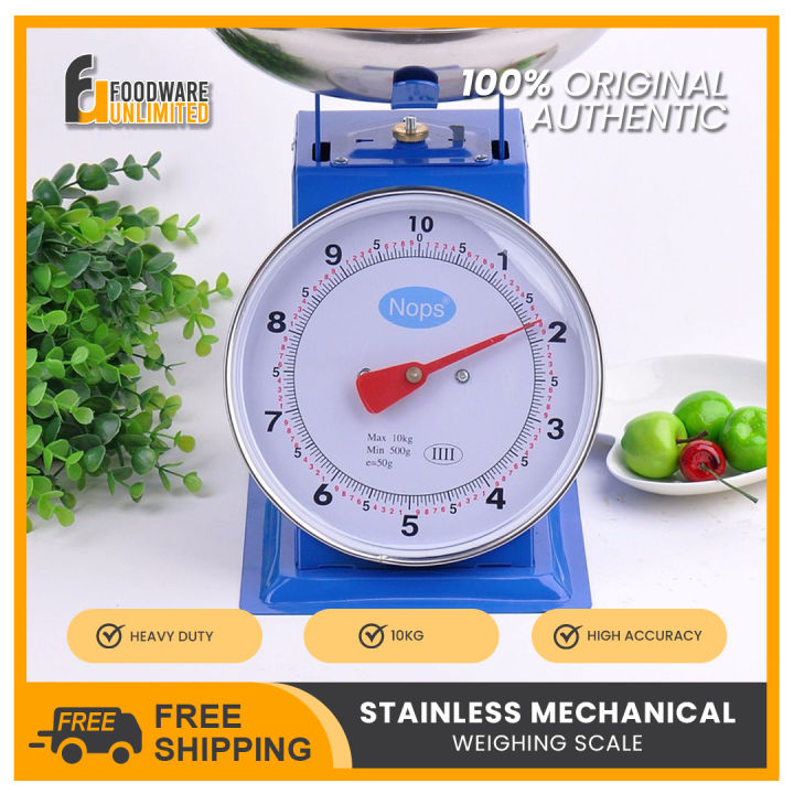 10kgs Stainless Steel Tray Kitchen spring (KILOHAN/ TIMBANGAN) | Lazada PH