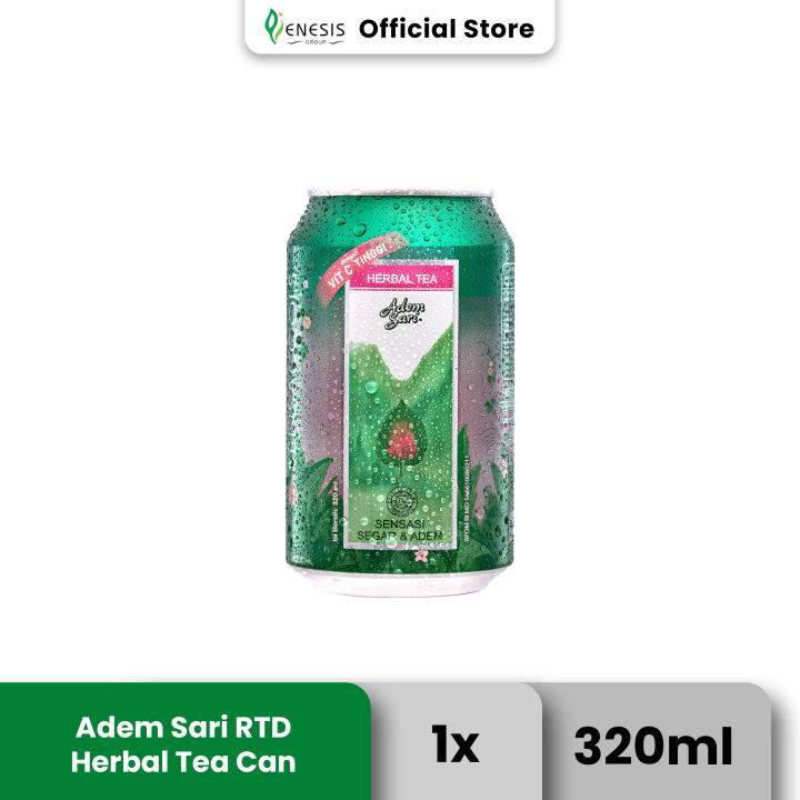 Adem Sari Ching Ku Minuman Penyejuk Kaleng Herbal Tea 320ml | Lazada ...