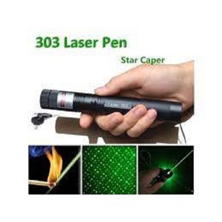 (100% ORIGINAL)Rechargeable Green Laser Pointer Star Beam _1000Miles ...