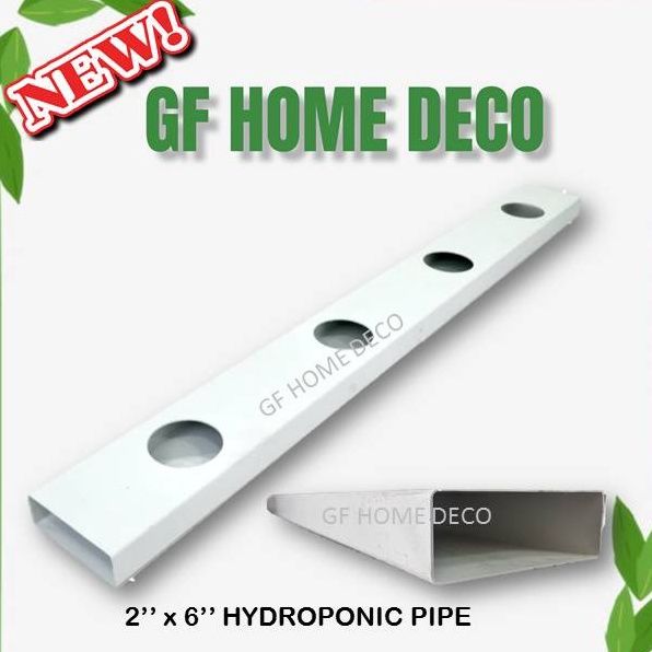 2'' X 6'' HYDROPONIC PIPE/NFT CHANNEL Hydroponic Pipe / Fertigasi ...