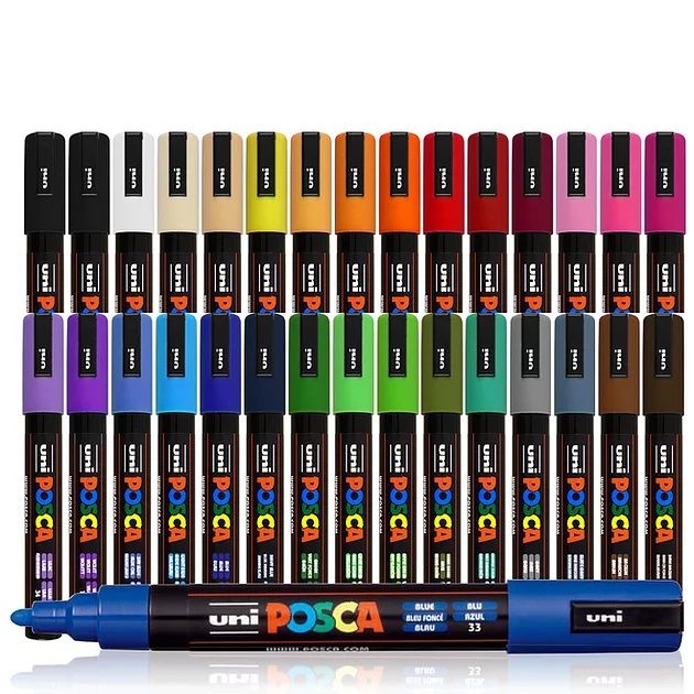 POSCA PC-5M Medium Tip Marker | Lazada