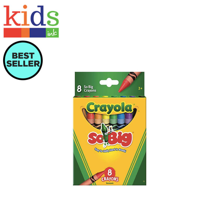 Crayola Jumbo Crayons 8 Colors So Big - Kids Ink | Lazada PH