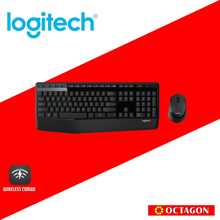 LOGITECH MK345 BLACK WL KEYBOARD AND MOUSE COMBO | Lazada PH