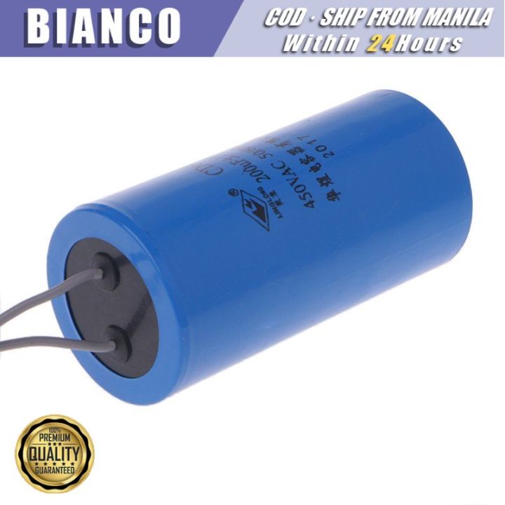 Motor Water Pump Start Capacitor with 300V 150uF/200uF/250UF/300UF CD60 ...
