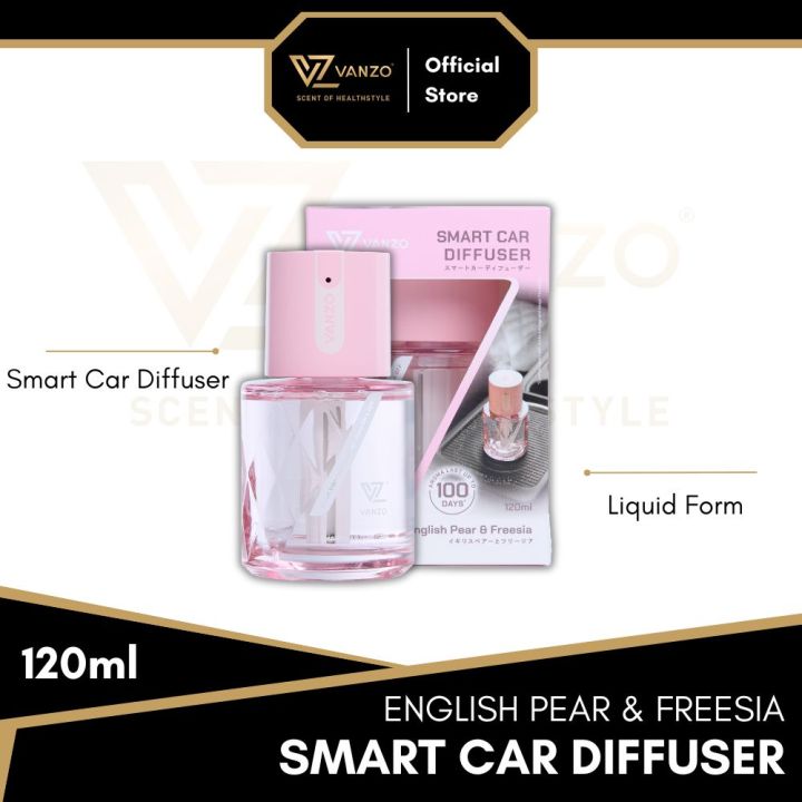 VANZO Smart Car Diffuser (English Pear & Freesia) 120ml | Lazada
