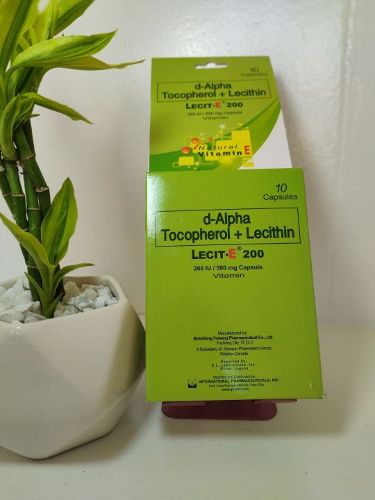 Lecit E 200 Vitamin E Capsule | Lazada PH