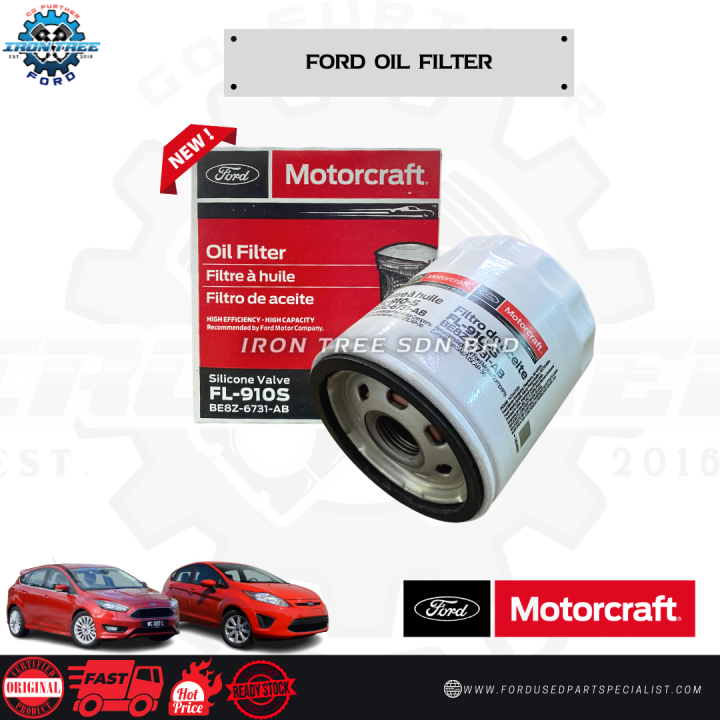 Genuine Ford Motorcraft Oil Filter FL-910S for Ford Focus/Fiesta/Kuga ...