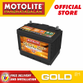 Motolite GOLD (21mos Warranty) Maintenance Free Car/Automotive Battery ...