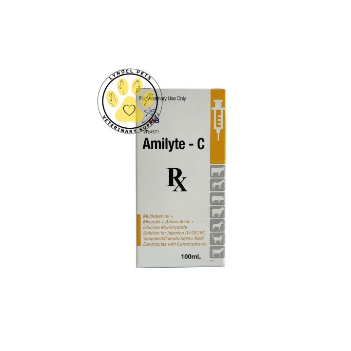 Amilyte-C 100ml for animals amino acids, vitamins, electrolytes | Lazada PH