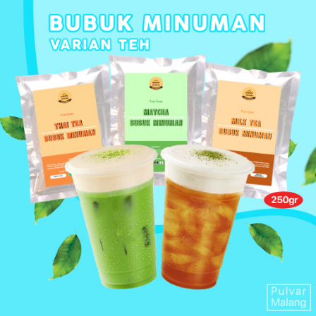 BUBUK MINUMAN RASA / BUBUK MINUMAN ANEKA RASA TEH 250GR / BUBUK MINUMAN ...
