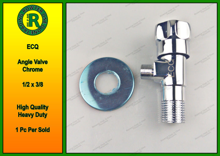 ECQ Heavy Duty Angle Valve 1/2 x 3/8 | Lazada PH