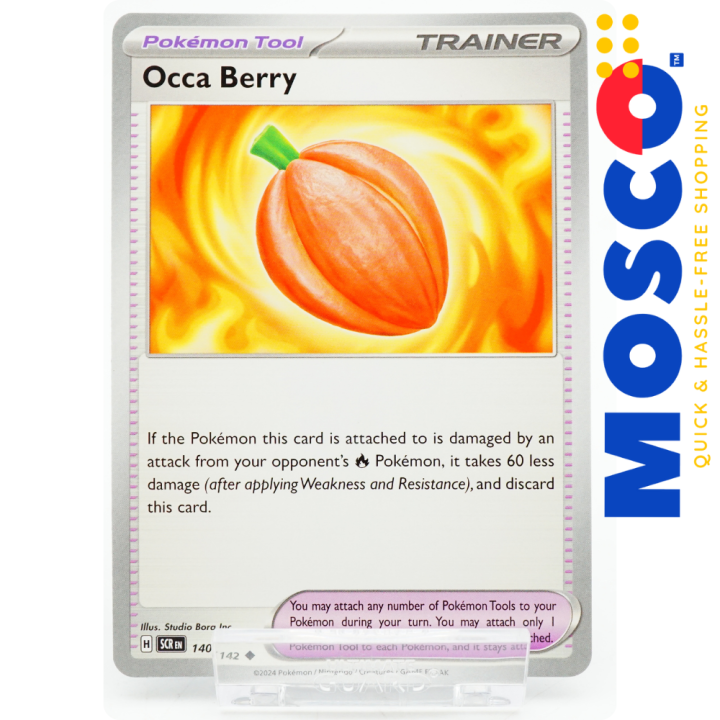 Occa Berry - 140/142 Uncommon Stellar Crown | Pokemon TCG | Lazada PH