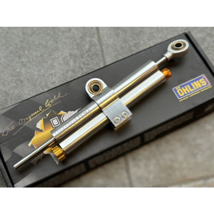 Ohlins STEERING DAMPER STABILIZER WITH BRACKET UNIVERSAL ( THAILAND ...