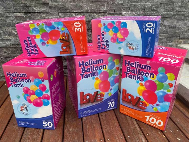 Helium Gas 100 balloons (Disposable tank) | Lazada PH