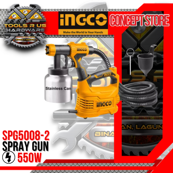 INGCO SPRAY GUN 550W SPG5008-2 | POWER TOOLS | INDUSTRIAL | BINAN ...