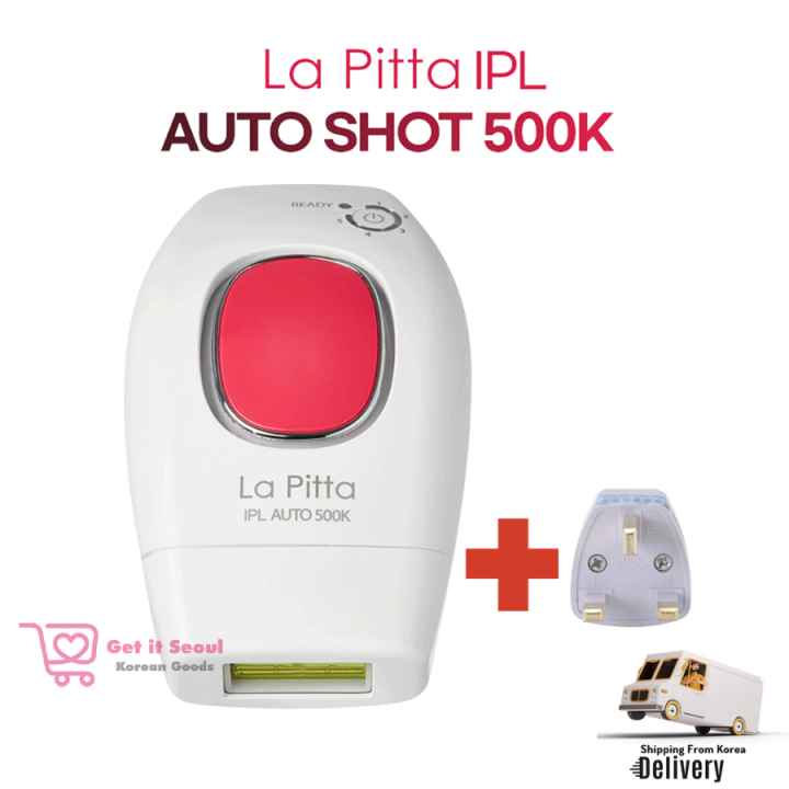 La Pitta IPL laser hair removal device with plug 500K auto shots JOC-9000 | Lazada