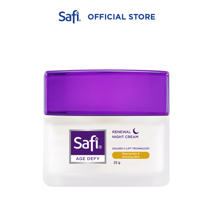 Safi Age Defy Anti Aging Renewal Night Cream 25gr - Pelembab Muka ...