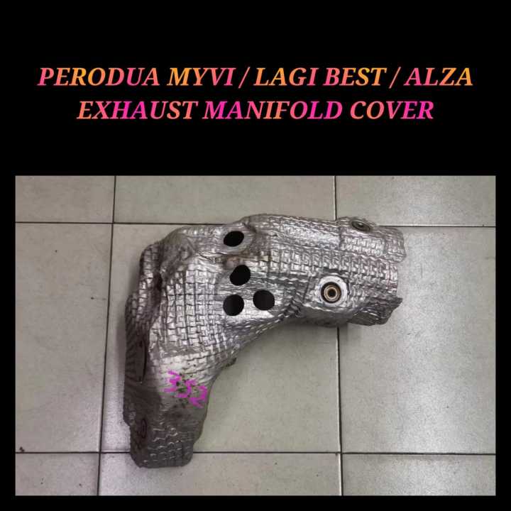 🇯🇵🇯🇵 EXHAUST / EKZOS MANIFOLD COVER PERODUA MYVI / LAGI BEST / ALZA ...