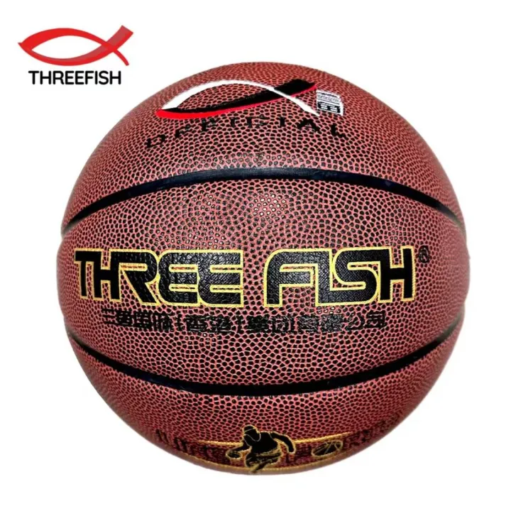 ลูกบาสเกตบอล THREEFISH 3 เบอร์ 7 (รุ่นใหม่ 2022) เล่นได้ทั้งพื้นปูน และ ปาเก้ | Lazada.co.th