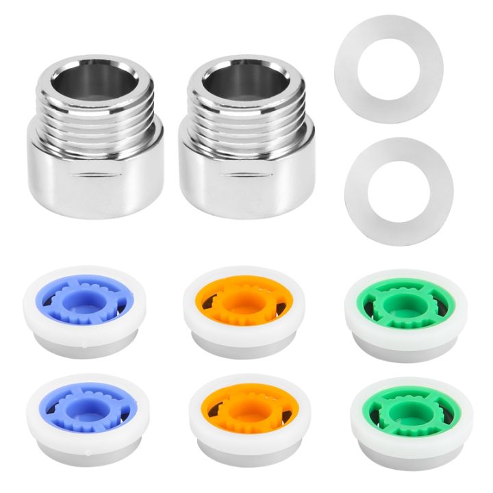 8 Pieces of Shower Flow Reducer Limiter Set, Water Restrictor, 1/2 Inch ...