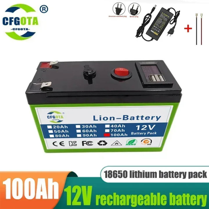 Brand new Upgrade 18650 3S6P 100Ah 12V Lithium LiFePO4 Solar Energy ...
