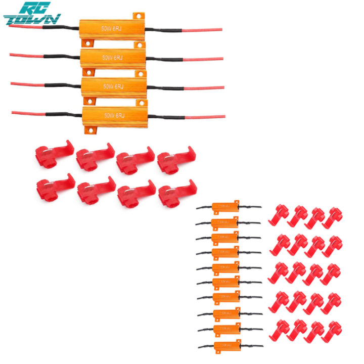 2023New!!Load Resistor 50w 6rj 6ohm Led Bulb Led Decoder For Turn ...