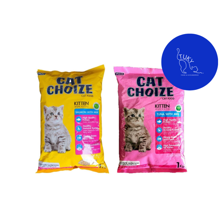Makanan Kucing Cat Choize Kitten with Milk 1 kg (Repack) | Lazada Indonesia