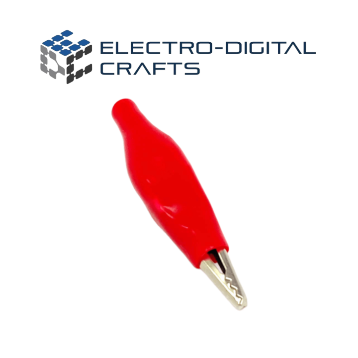 #3019-B | 28mm Alligator Clip Red Electrical Connector | Lazada PH