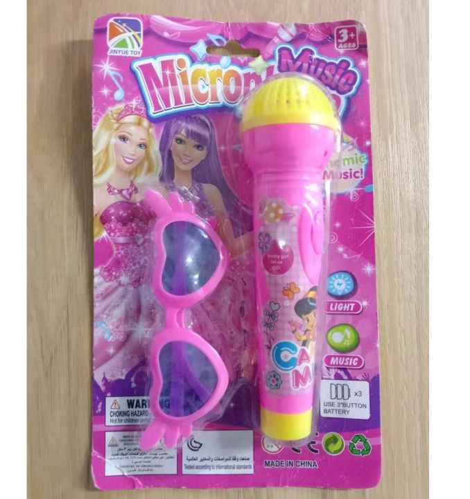 Mini cartoon character music microphone for kids | Lazada PH