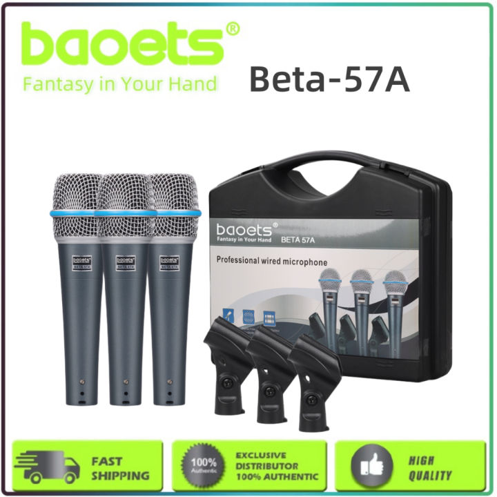 Dynamic Microphone Original with hard case for Stage Live Karaoke set ...