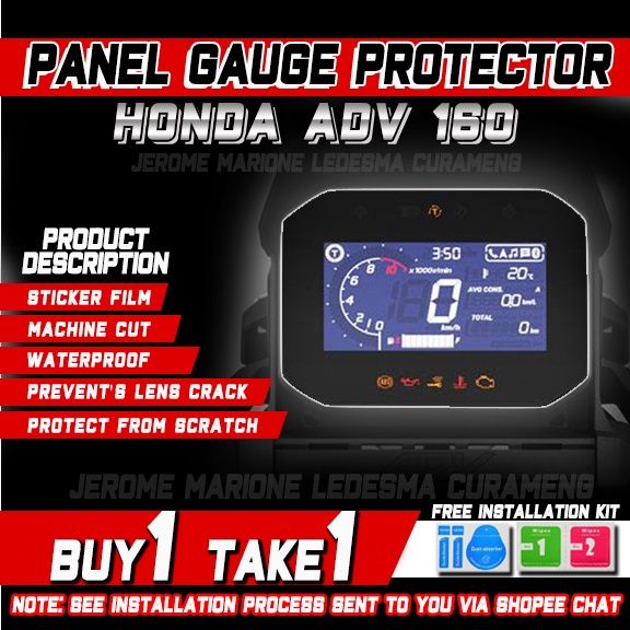 PANEL GAUGE PROTECTOR HONDA ADV 160 | Lazada PH