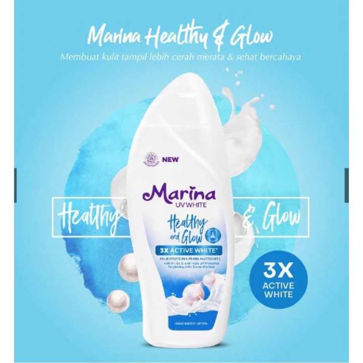 Marina UV White Healthy & glow 460ML | Lazada Indonesia