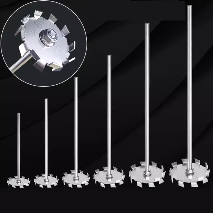 304 Stainless Steel Mixing Paddle Laboratory Dispersion Plate Paint ...