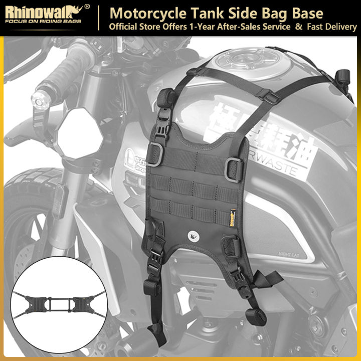 Rhinowalk Motorcycle Tank Side Hanging System Motorcycle Fuel Tank Side ...