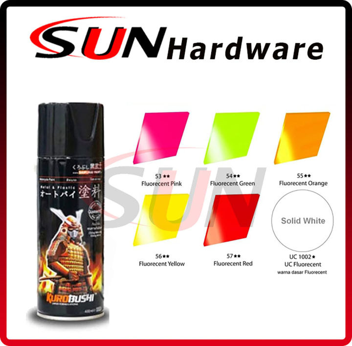 Pilox Samurai Kurobushi 400 Ml Pilok Hijau Orange Kuning Pink Red Dasar ...